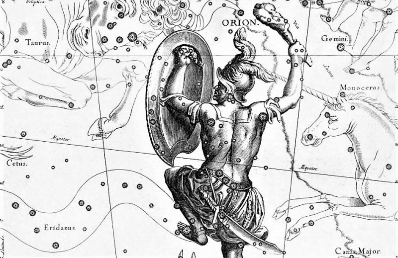 Constelación de Orión | Qué es, características, ubicación, estrellas ...