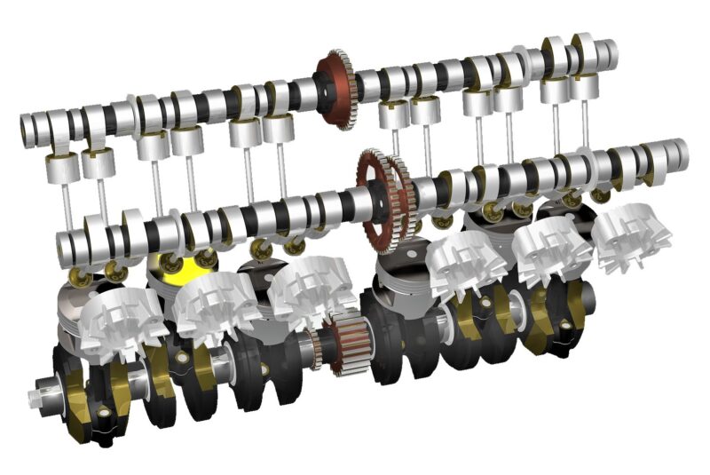 Árbol de levas | Qué es, características, tipos, partes, cómo funciona ...